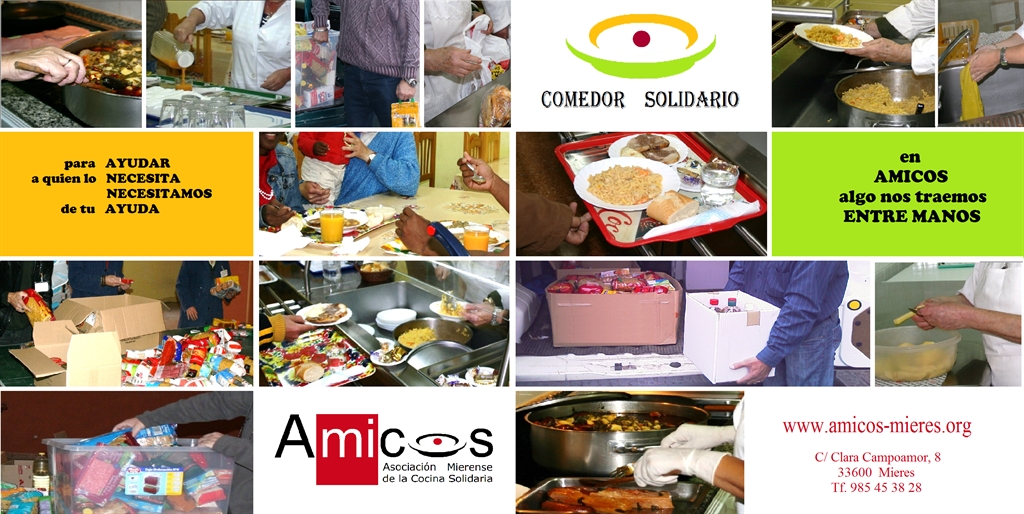 Aumenta la demanda en el Comedor Solidario > AMICOS - Asociación ...